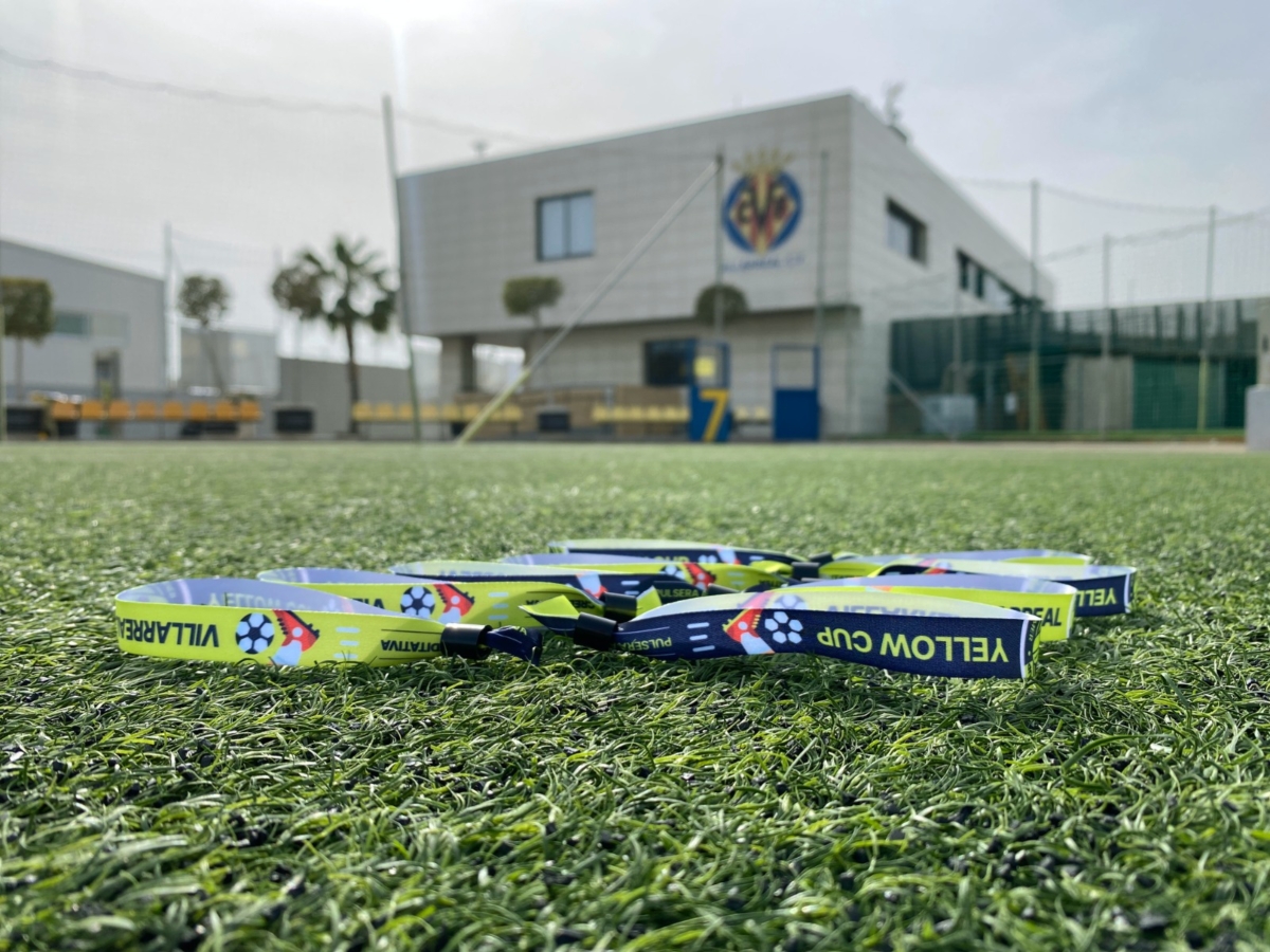 Pulseras acreditativas: Villarreal Yellow Cup Easter 2025 ...